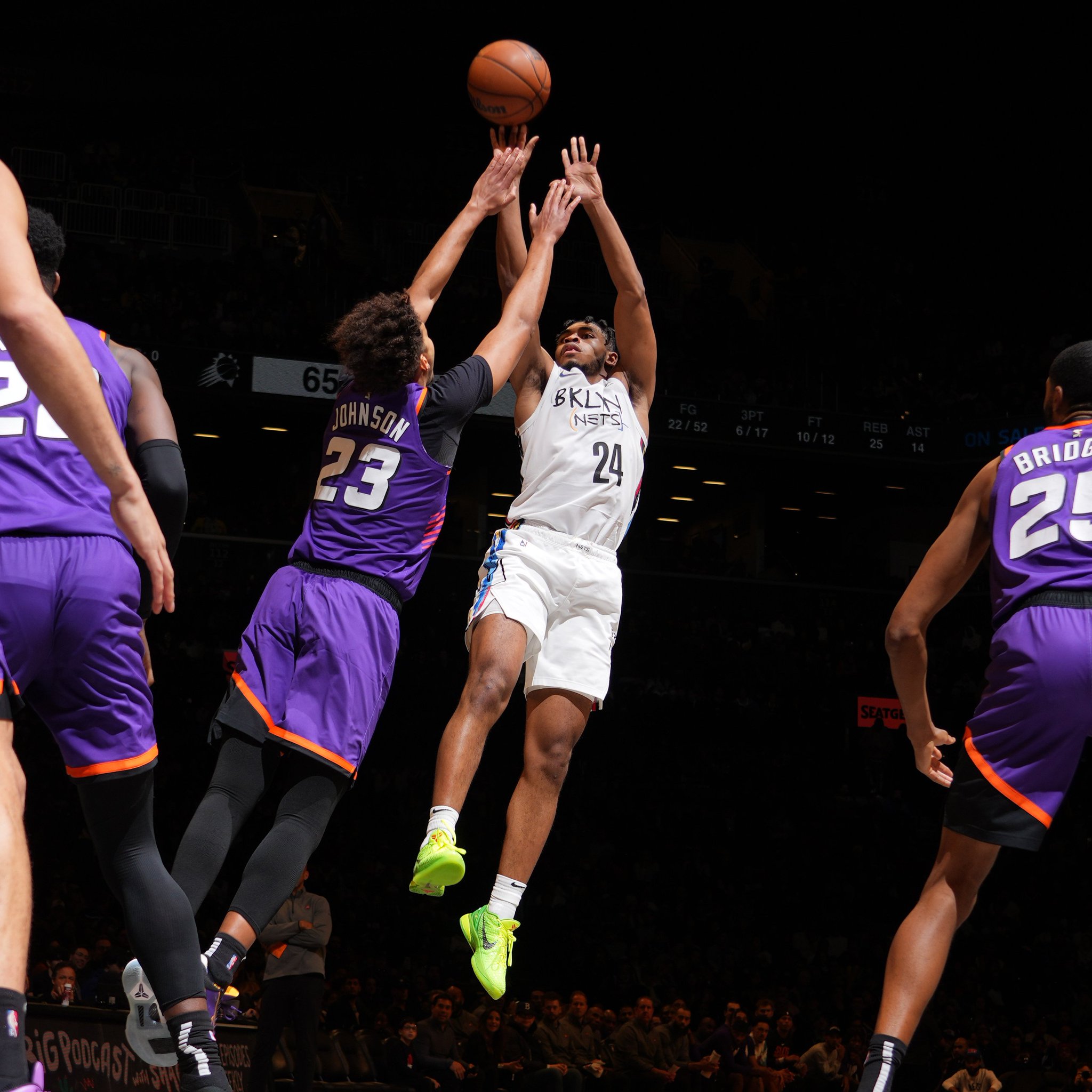 NBA History on Twitter: "Cam Thomas is the youngest player in NBA history to record three ...