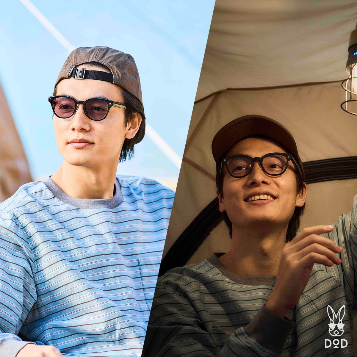 【DOD×Zoff初コラボ】キャンプのためのサングラス、「ウサグラサン」が誕生 : キャンプまとめ部