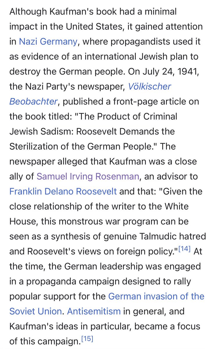 Germany Must Perish! Theodore N. Kaufman — 1941. - المسلسل من 𝕊𝕙𝕒𝕞𝕤 ...