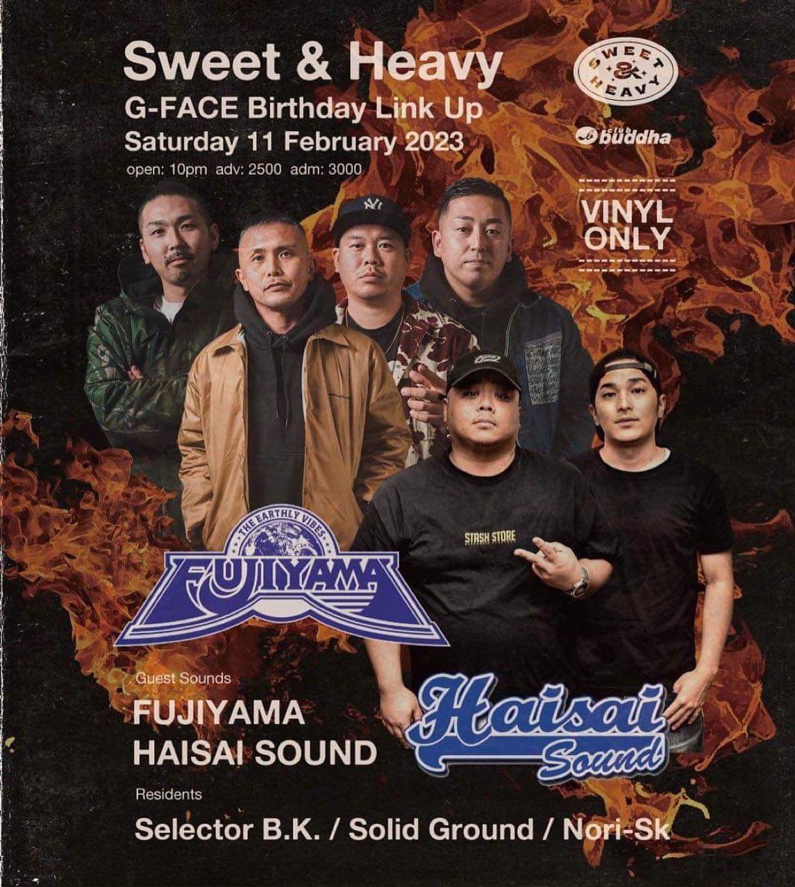FujiyamaSound on Twitter: "【 今週の出演情報 】 SWEET & HEAVY at club buddha 名古屋 G-FACE Birthday Link up ...
