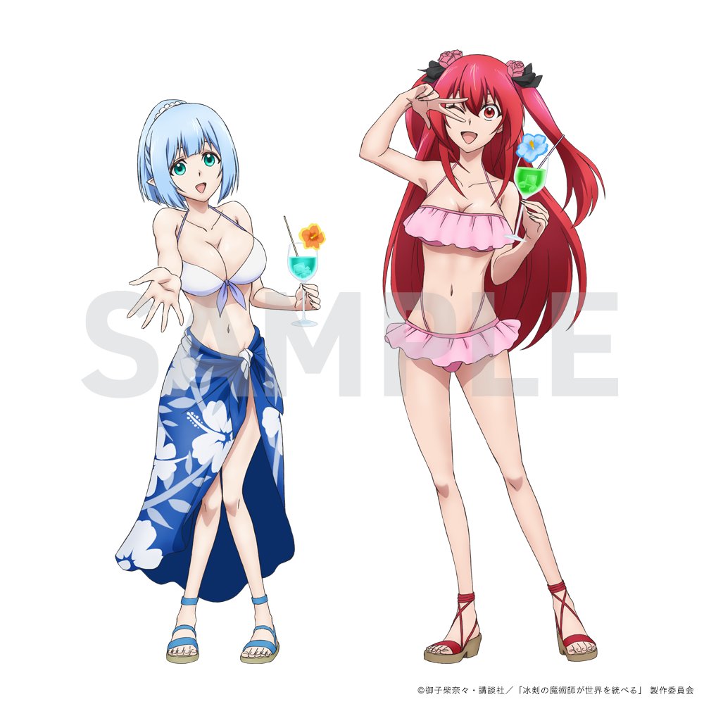 『冰剣の魔術師が世界を統べる』TVアニメ公式 on Twitter: "📢\#冰剣の魔術師 Blu-ray BOX／⚔ Amazon特典はアメリアとエリサの オリジナルアクリルスタンド Blu ...