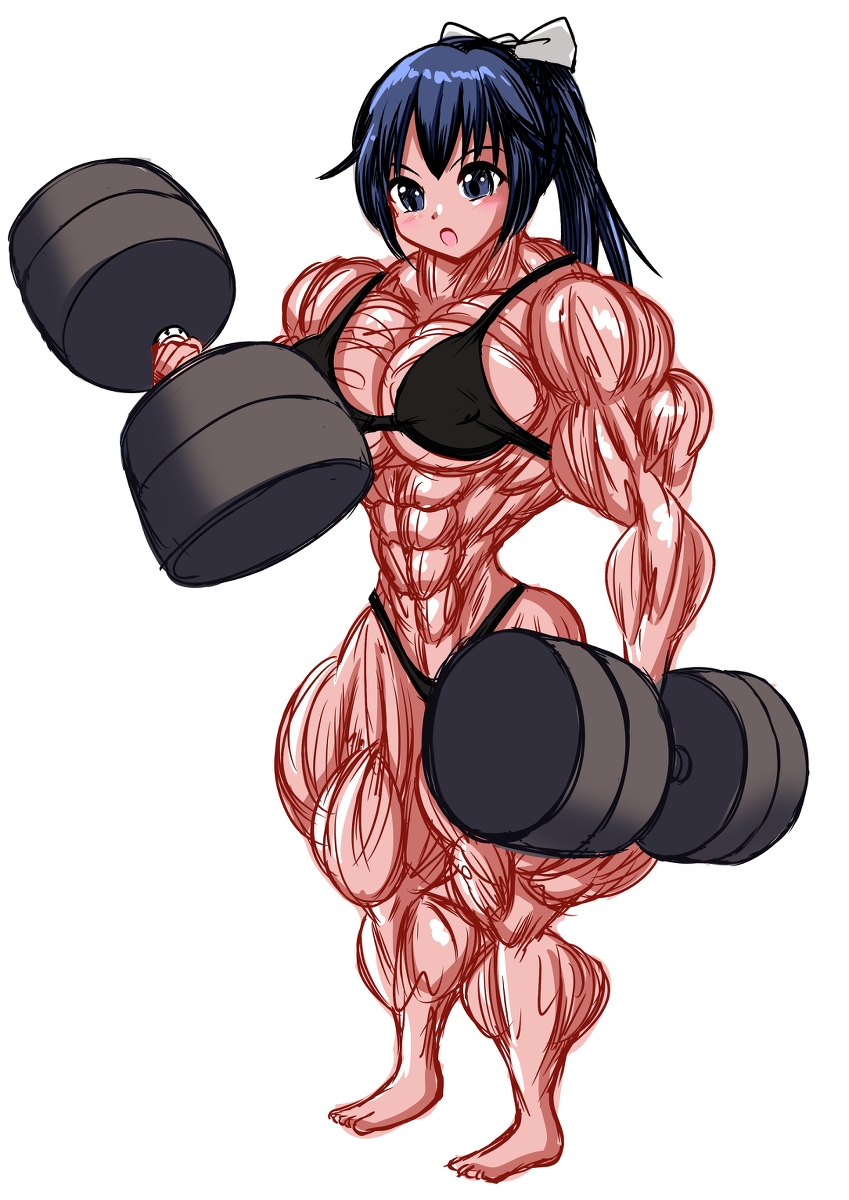 runonpu on Twitter: "[R-18G] モブのラフ #筋肉娘 https://t.co/2hvgPg51Of https://t.co/GSphRf8Xh0" / Twitter