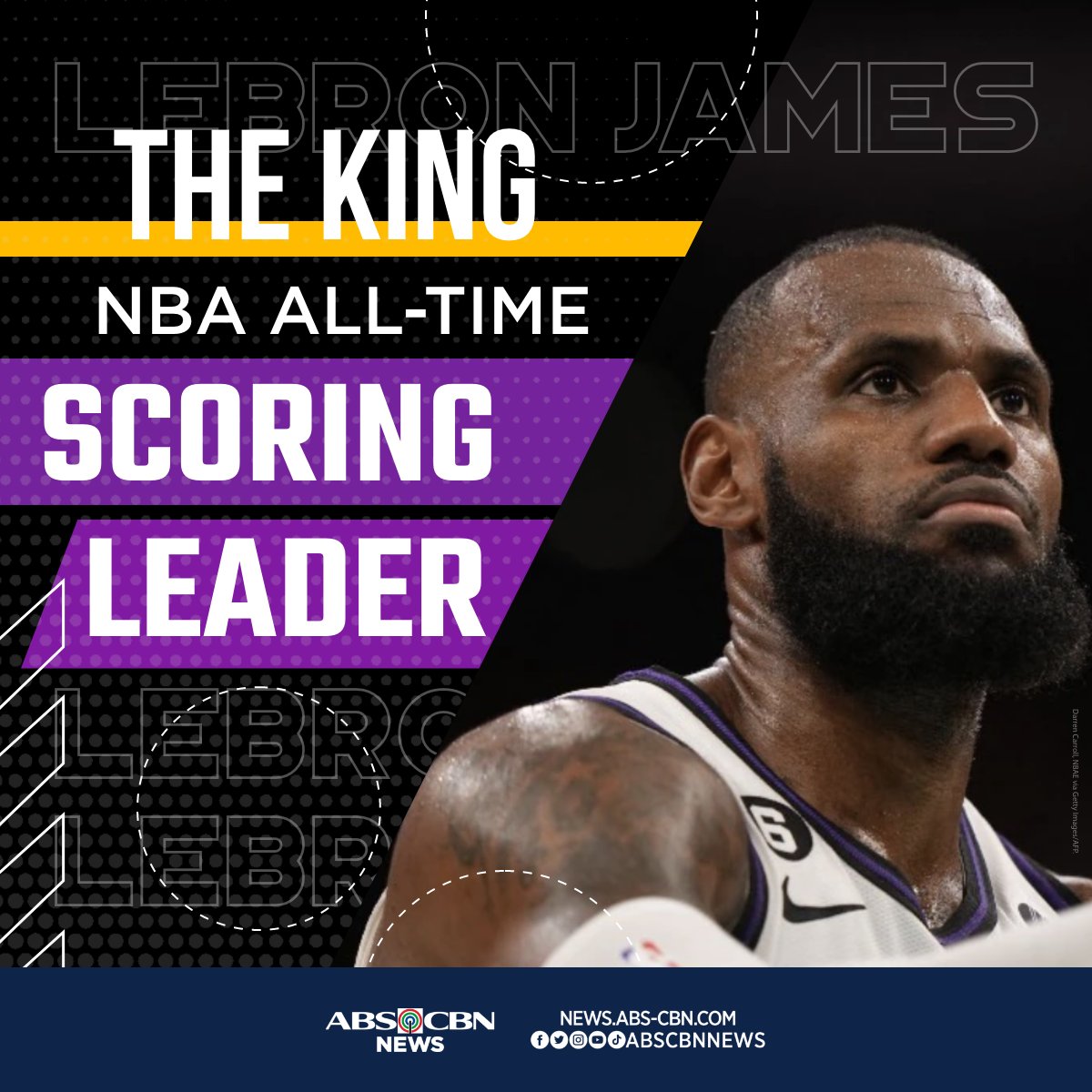 Abs Cbn News On Twitter The King Makes History Anew Lebron James