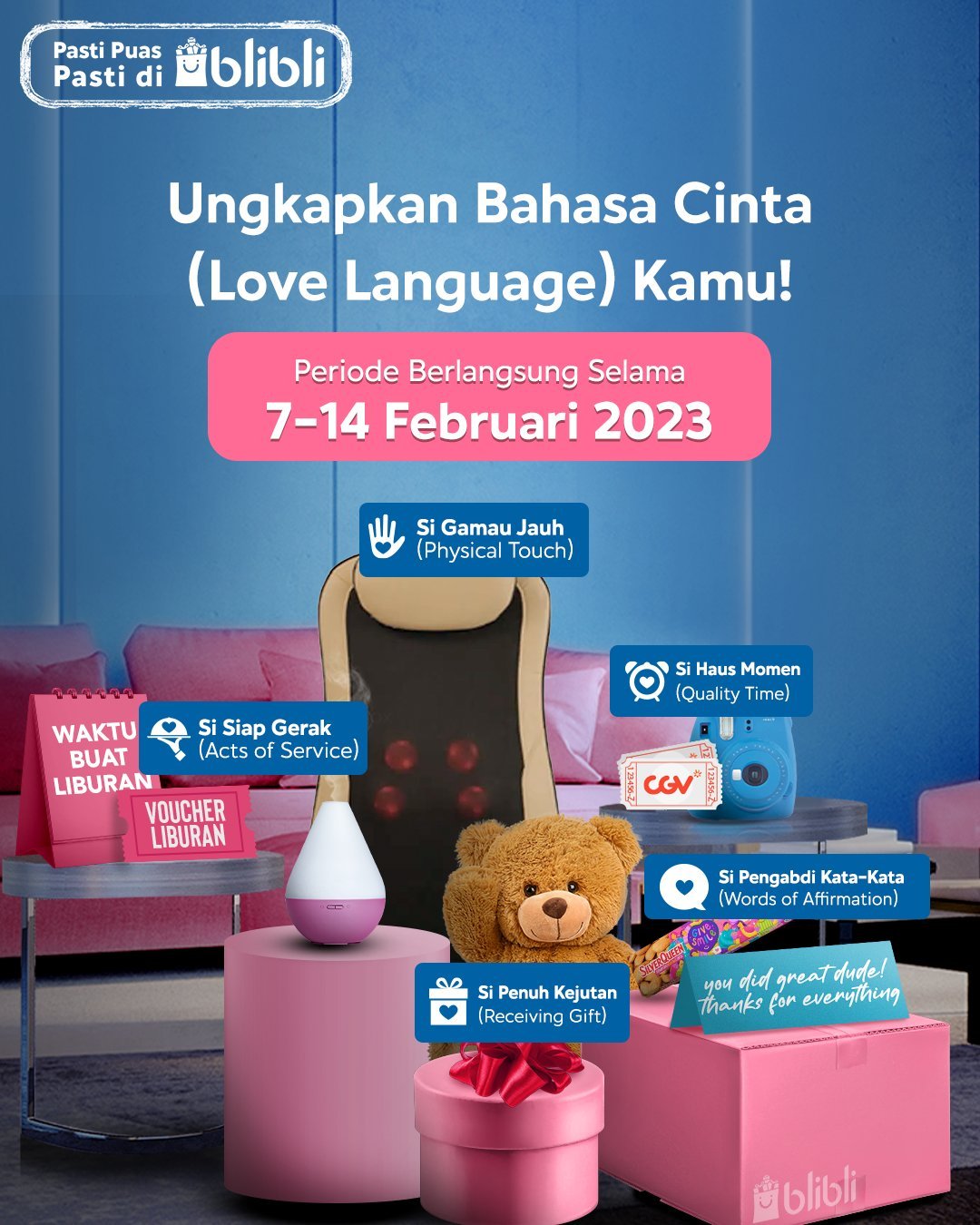 Blibli on Twitter: "Mau 𝟰 𝗝𝗨𝗧𝗔 𝗥𝗨𝗣𝗜𝗔𝗛 dengan 𝑚𝑢𝑑𝑎ℎ ? Hari ke-dua, harinya Si Siap Gerak (Acts of ...