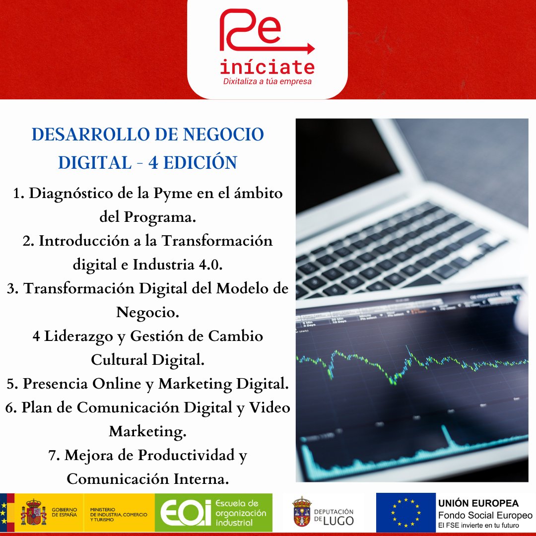 Alicante Marketing 🕷 on Twitter: "RT @reiniciatelugo: 👉 4º Edición del programa Desarrollo de ...