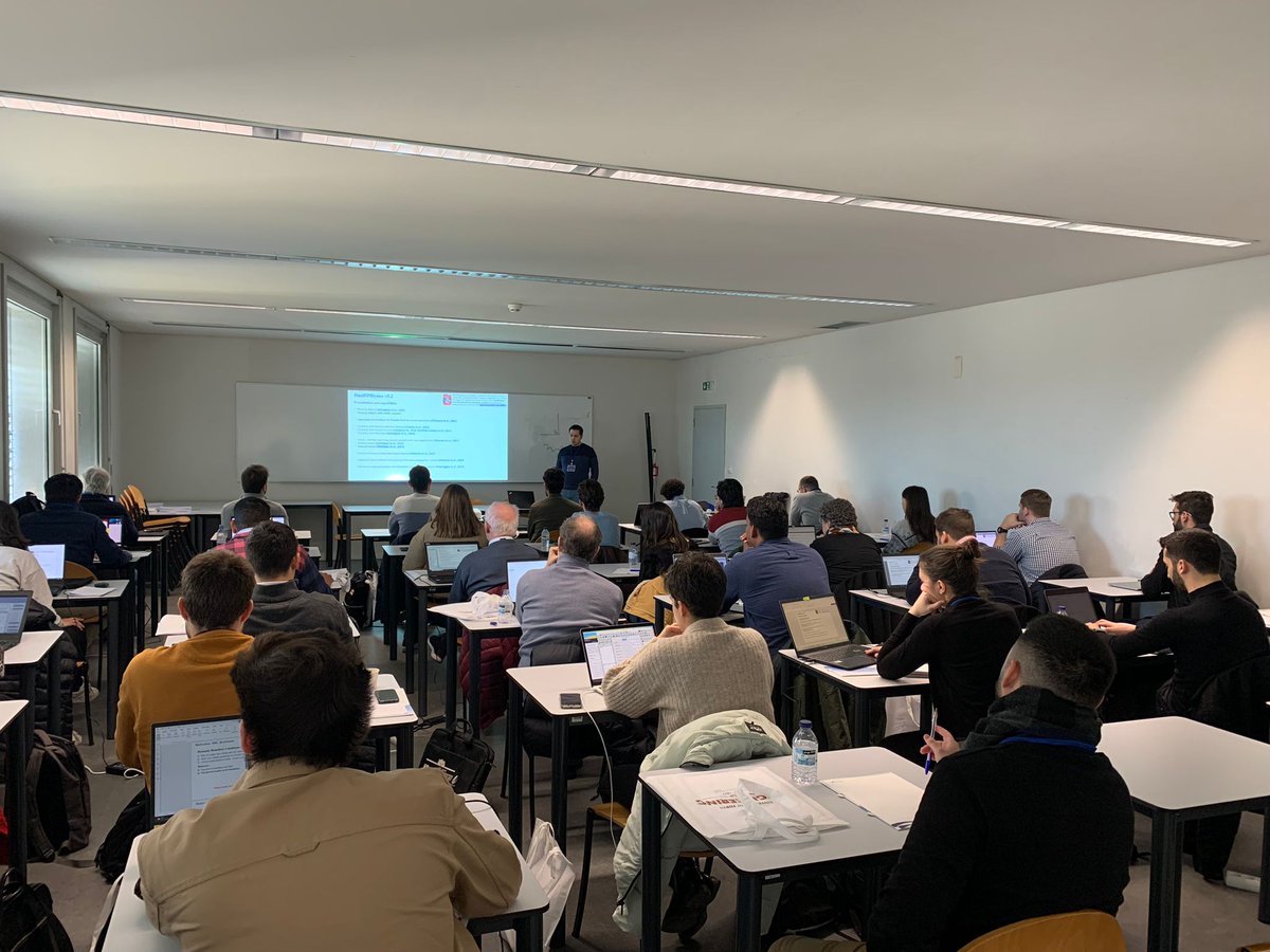 DualSPHysics on Twitter: "40 people are participating in the course "Introduction to SPH ...