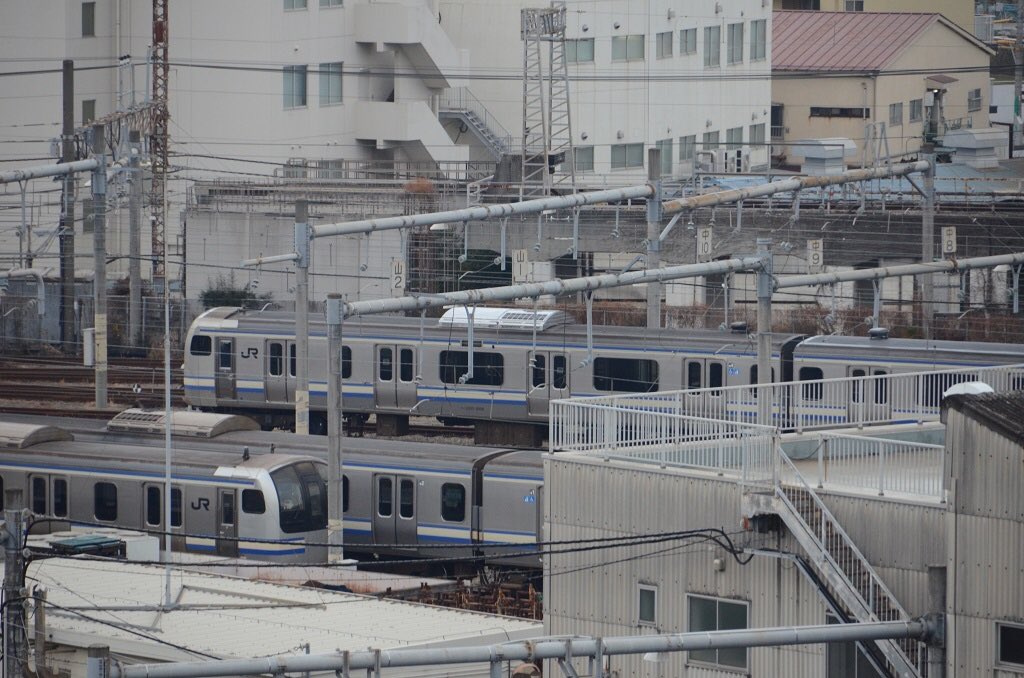 品オサ on Twitter: "2023.2.8 E217系 クラY-130編成 TK 入場中 留置線に出てきました。 #E217系 https://t.co/p028TSJLdi ...