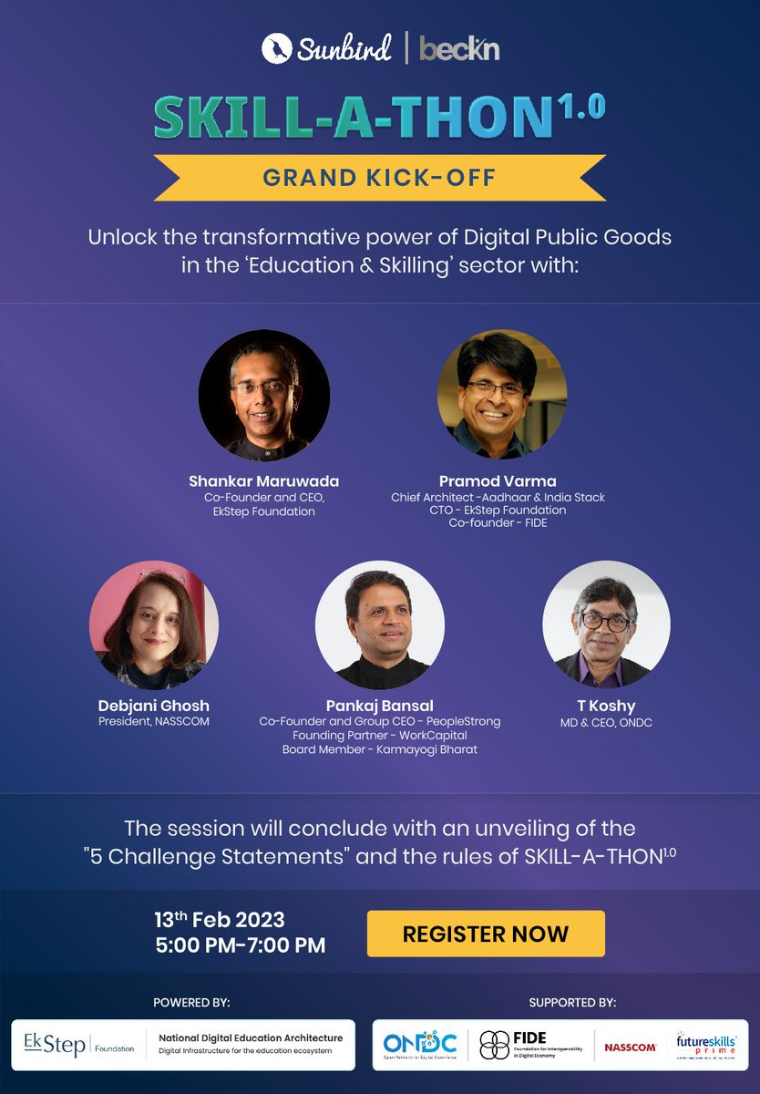 Sunbird on Twitter: "Explore the challenges, opportunities, partnerships, programs and ...