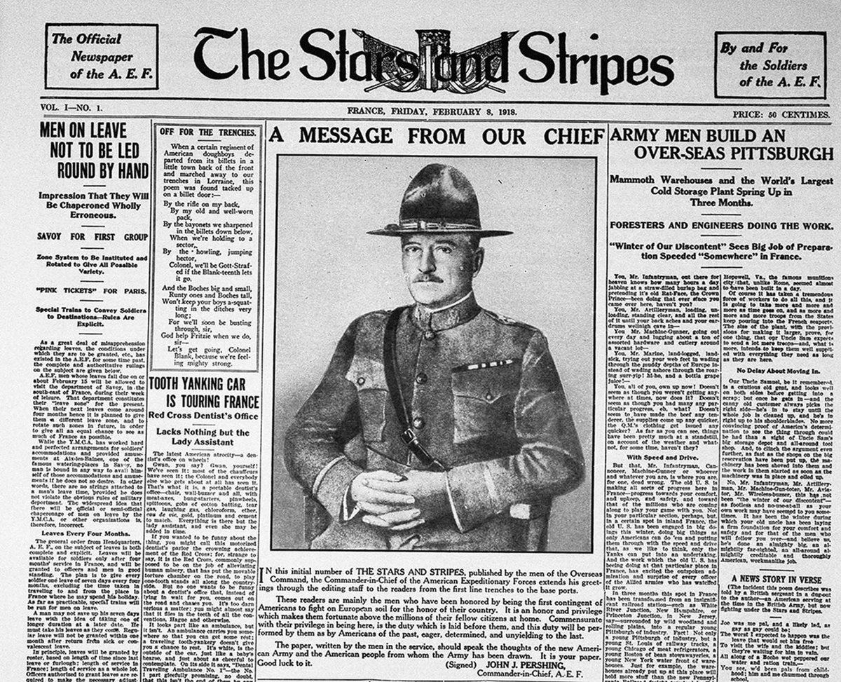 FROM THE ARCHIVES: On this day in 1918, the Army resumed publication of ...