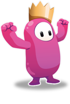 「DEATH BATTLE! Fall Guy & Mad Maggie with」|Death Battle Botのイラスト