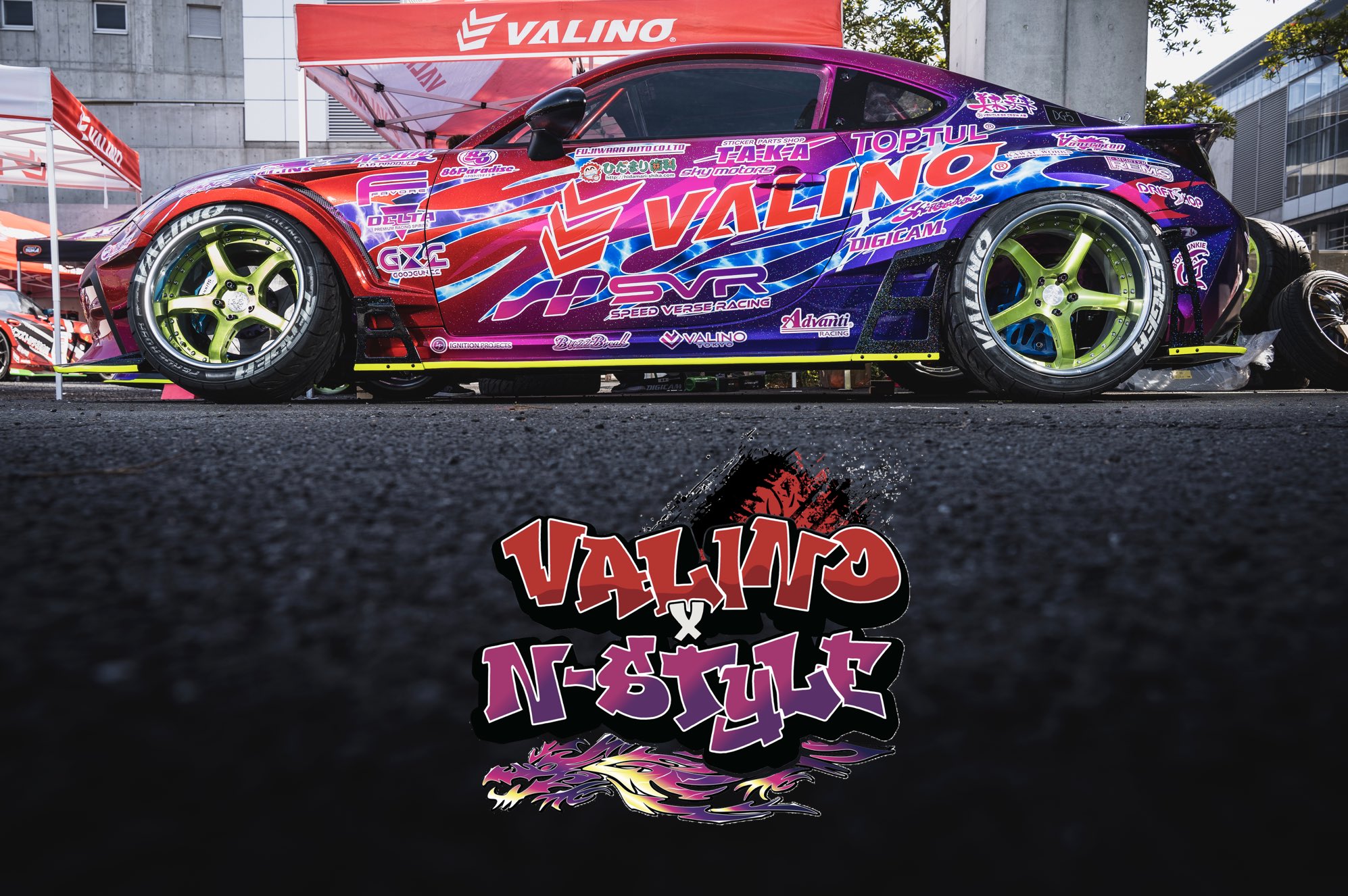 VALINO x N-Style【公式】 on Twitter: "VALINO×N-Style D1GPマシン SilkBlaze SPORTS N-Style GR86 大阪オートメッセ ...