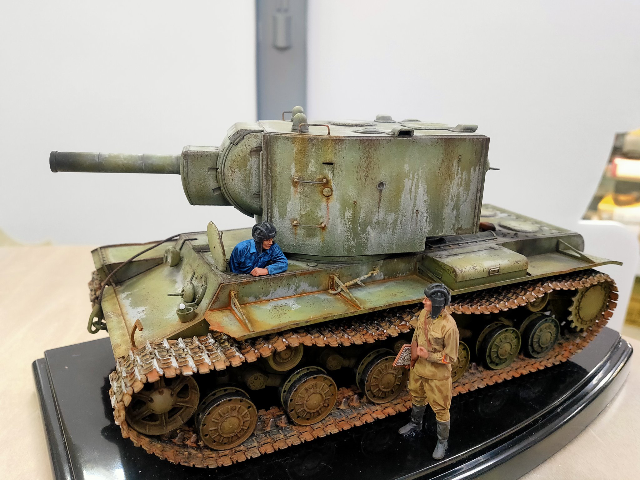 GEKI on Twitter: "ズッキーさんの新作 タミヤのKV2、 これまた！素晴らしい！ #タミヤ https://t.co/5thnsQRHsK" / Twitter