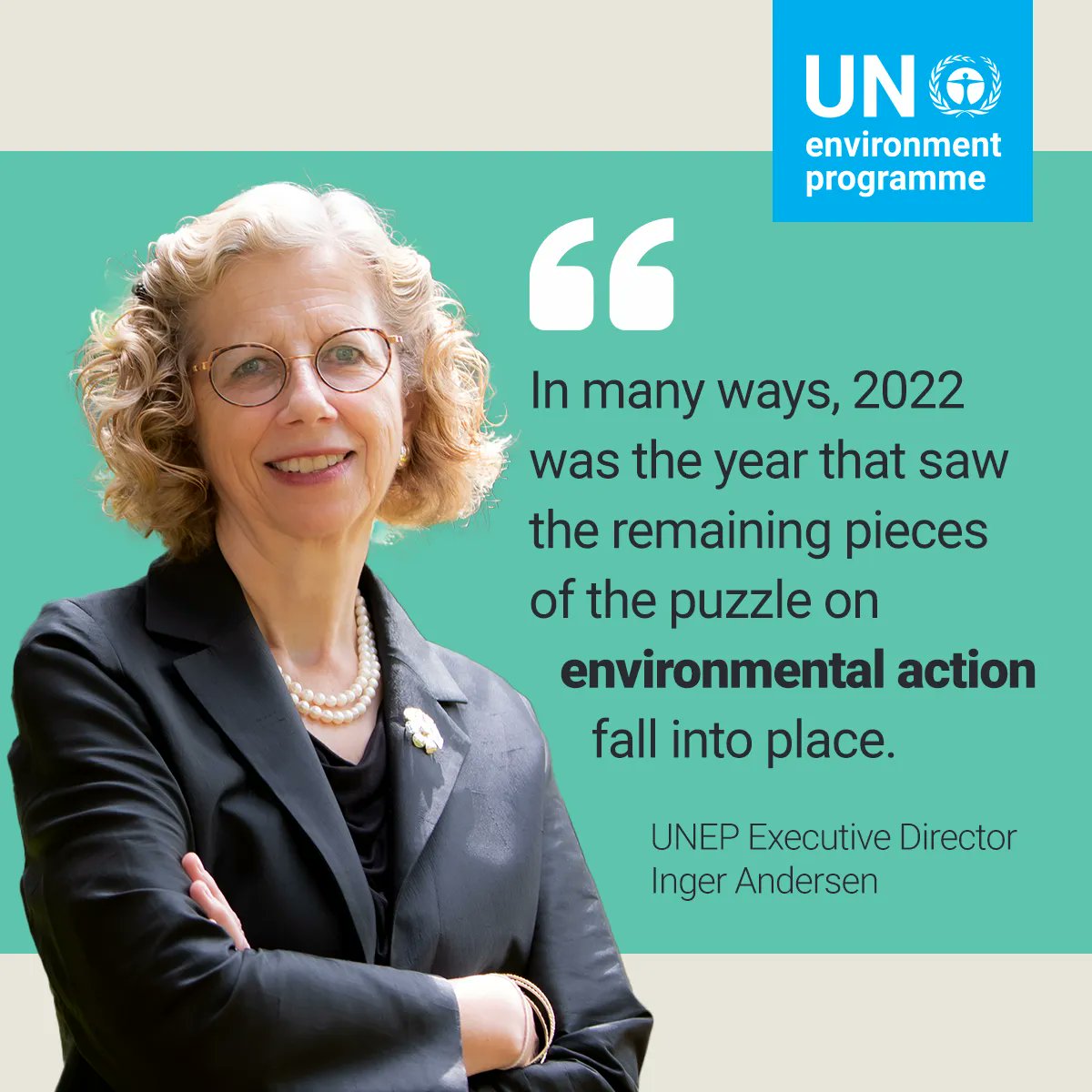 UN Environment Programme on Twitter: "In just-launched UNEP Annual Report, @andersen_inger ...
