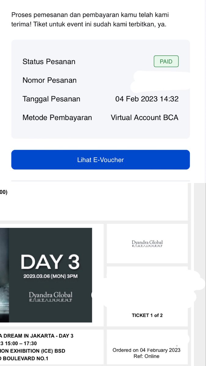 Day🐯🌱 on Twitter: "WTS tds 2 Cat5 Day3 1tix karena owner udah dapet cat3, offer by dm"