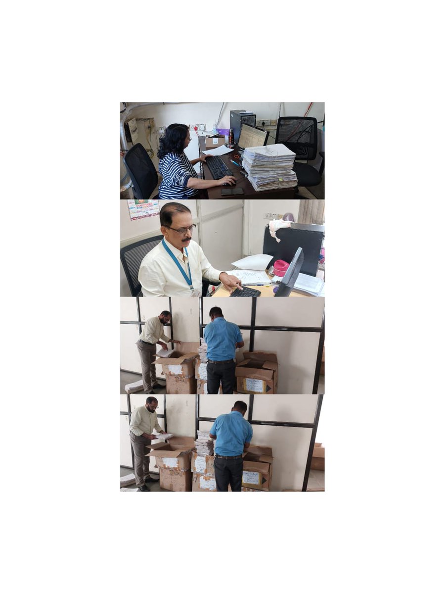 STPI Mumbai on Twitter: "Identification of old Softex Form is being carried out for disposal at ...