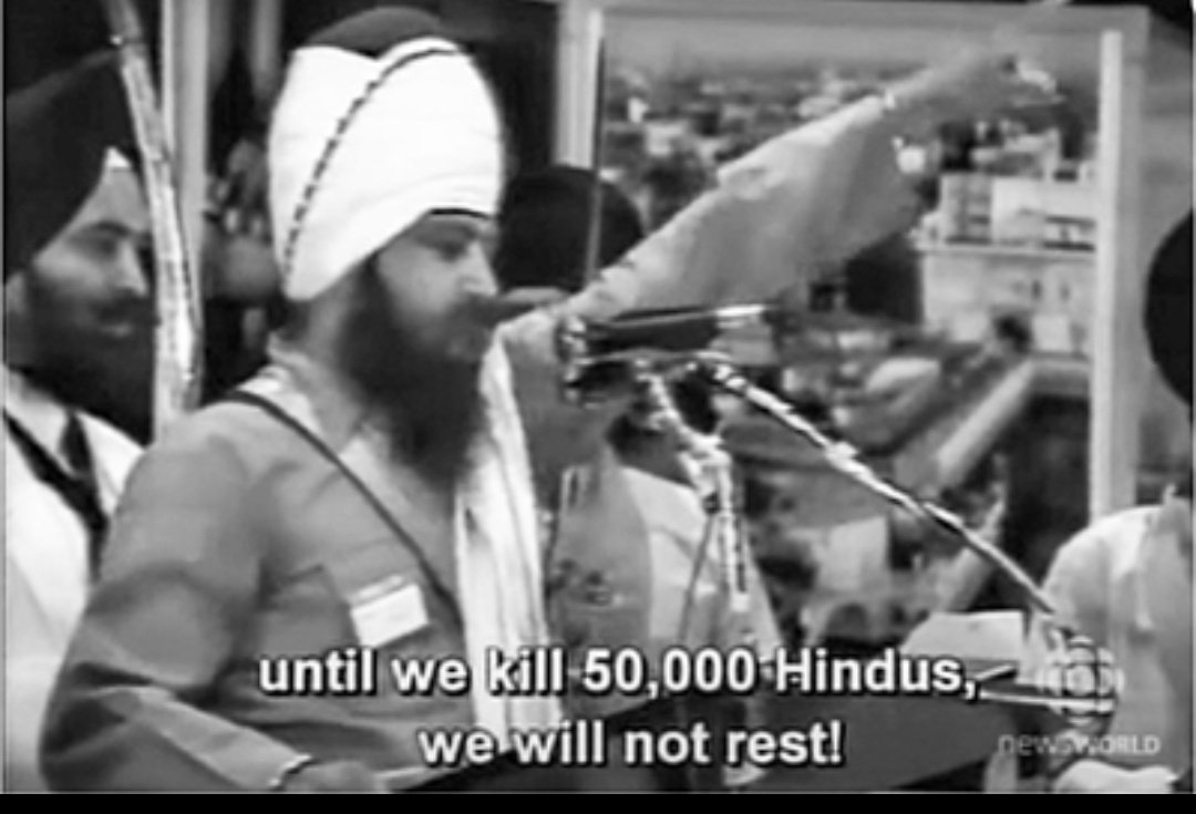 Do you know him? His name was Ajaib Singh Bagri, and he was speaking to ...