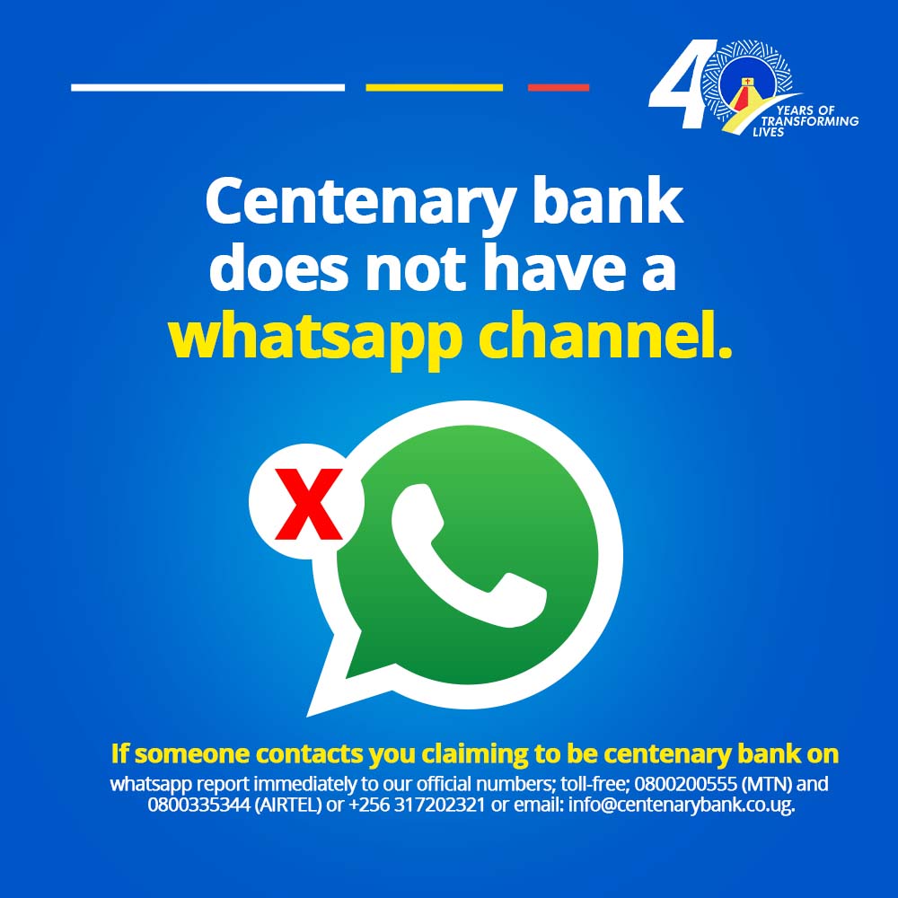 Centenary Bank on Twitter: Centenary Bank on Twitter: