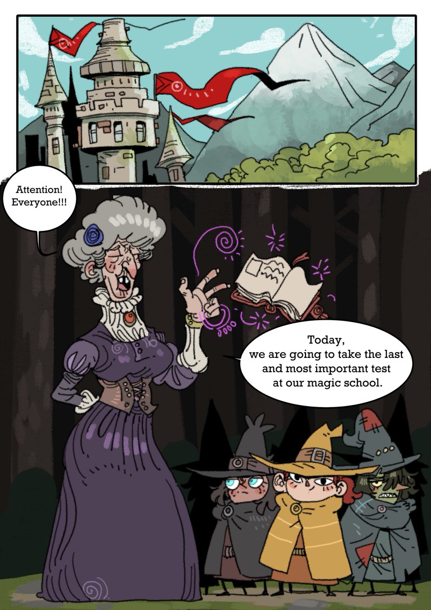 「I made shitty comics please enjoy Summoning(1/3) #comics」Govyの漫画