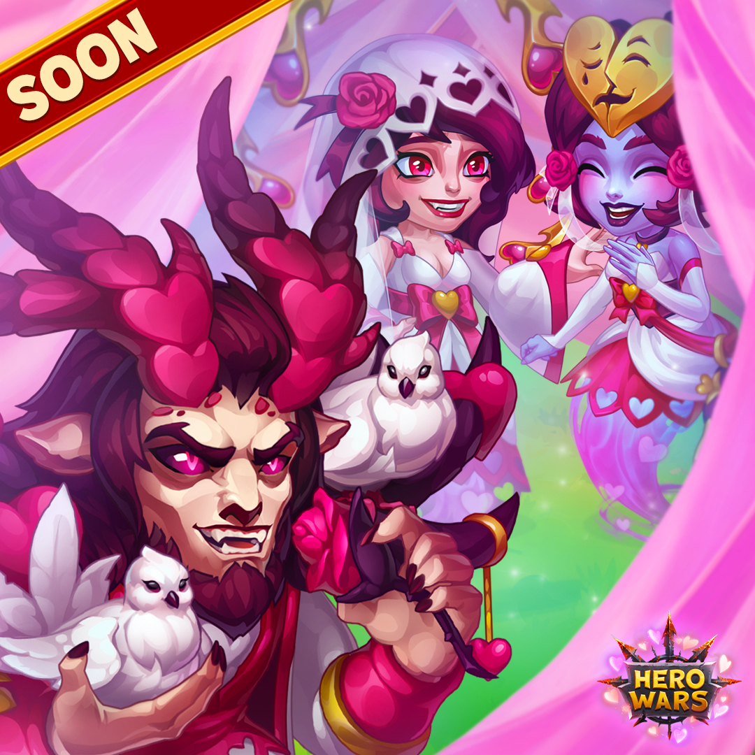 Hero Wars Mobile On Twitter Heres The Answer Amira Jorgen And Keira Will Get New Romantic