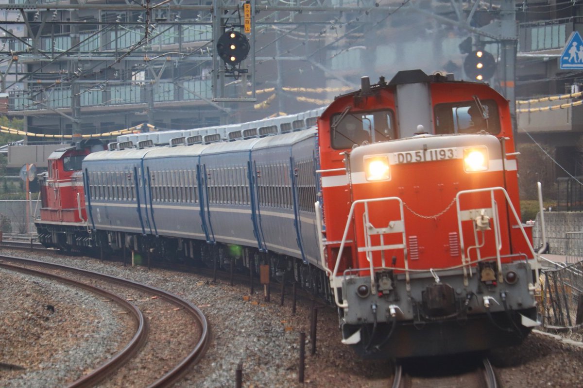 DEC on Twitter: "RT @Garsweeea: 2023.2.8 米原訓練 DD51-1193 DD51-1183 梅小路蒸気機関車館C62＋C56"