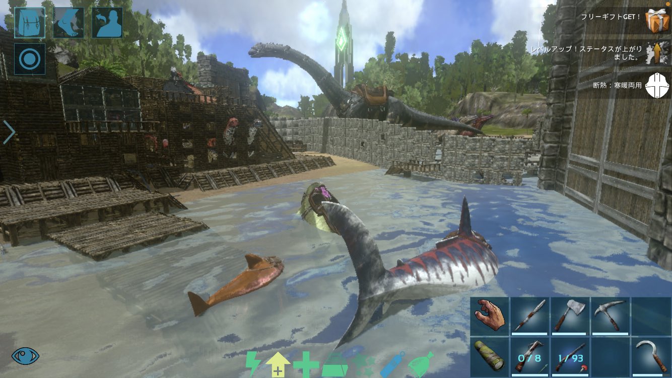 Helloりあ on Twitter: "わたしのARKモバイルの拠点笑 めっちゃ何十時間も時間かけて作った😂 https://t.co/OusF3j9QsW" / Twitter