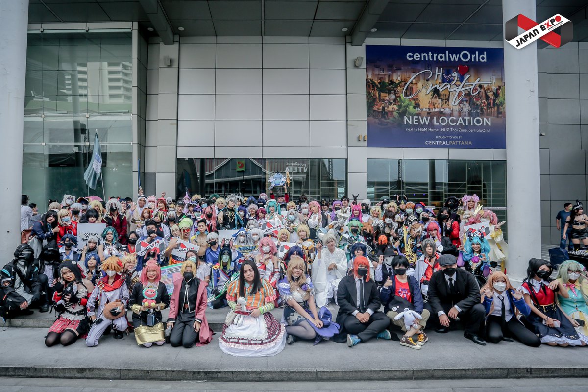 centralwOrld on Twitter: "RT @JAPANEXPO_THAI: ภาพบรรยากาศกิจกรรม “COSPLAY PARADE” นำทีมโดย ...