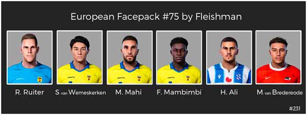 PES-FILES.RU on Twitter: "PES 2021 European Facepack v75 by Fleishman https://pes-files.ru/pes ...