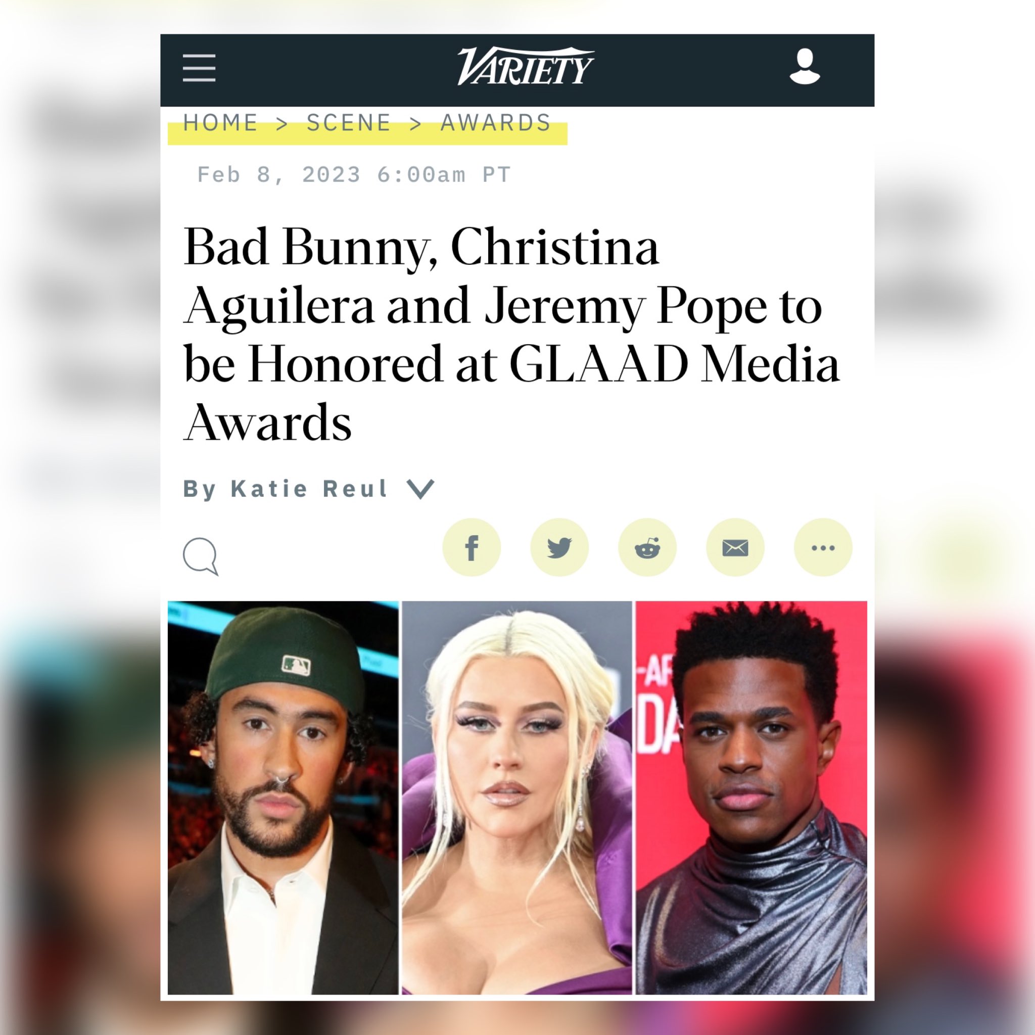 XtinaLoverr™️ on Twitter: ".@xtina to be honored at the 34th Annual GLAAD Awards. https://t.co ...
