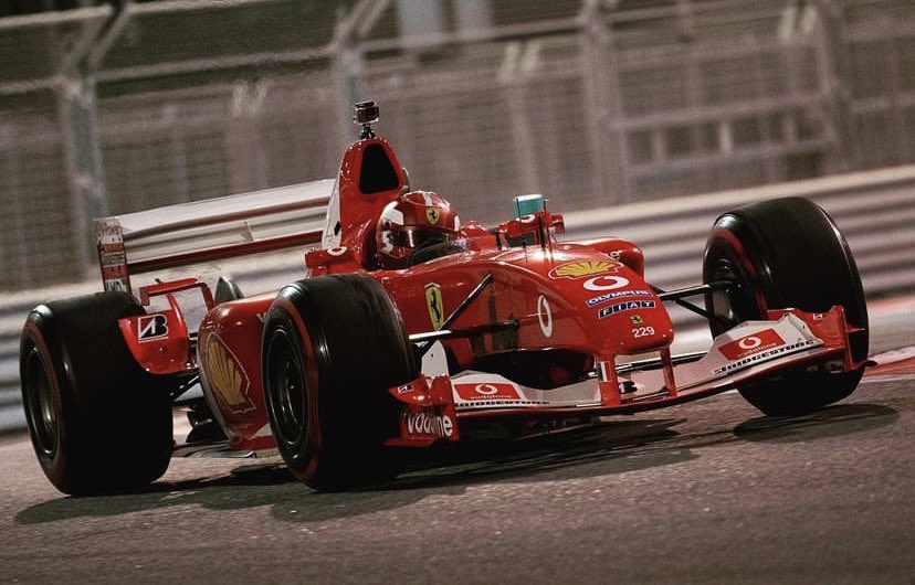 Charles Leclerc Fan Page on Twitter: "Michael Schumacher with the F2003-GA in 2003 Charles ...