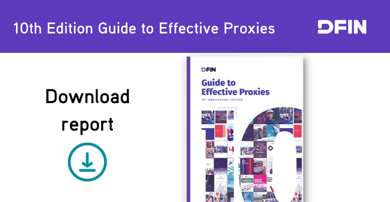 IR Magazine on Twitter: "Sponsored Content. 10th Edition Guide to Effective Proxies This guide ...