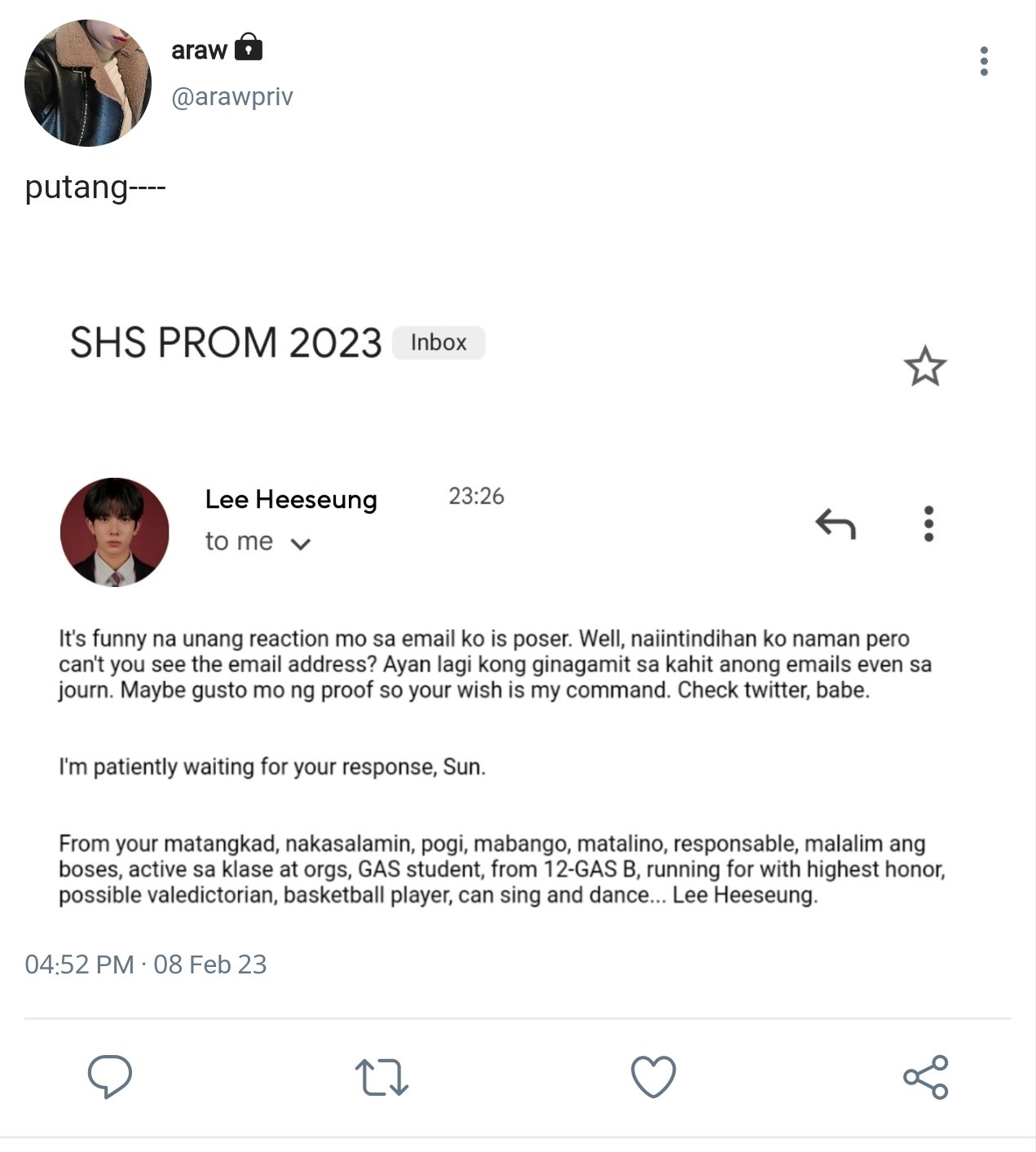 ad | pcd. can't write aotm on Twitter: "— 43 ♡ https://t.co/j06J9ql1WL" / Twitter