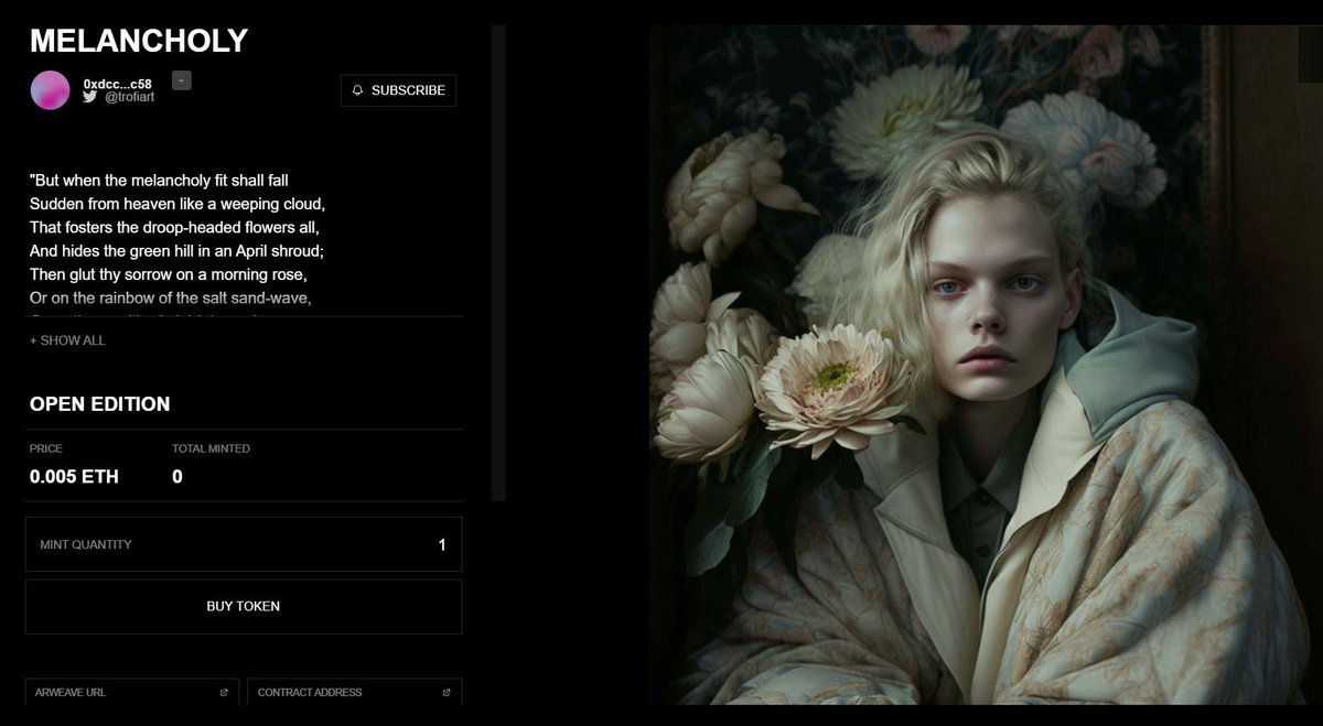 🪬 Katya | TrofiArt | Ξth/tez/SOL on Twitter: "RT @trofiart: Why did I ...