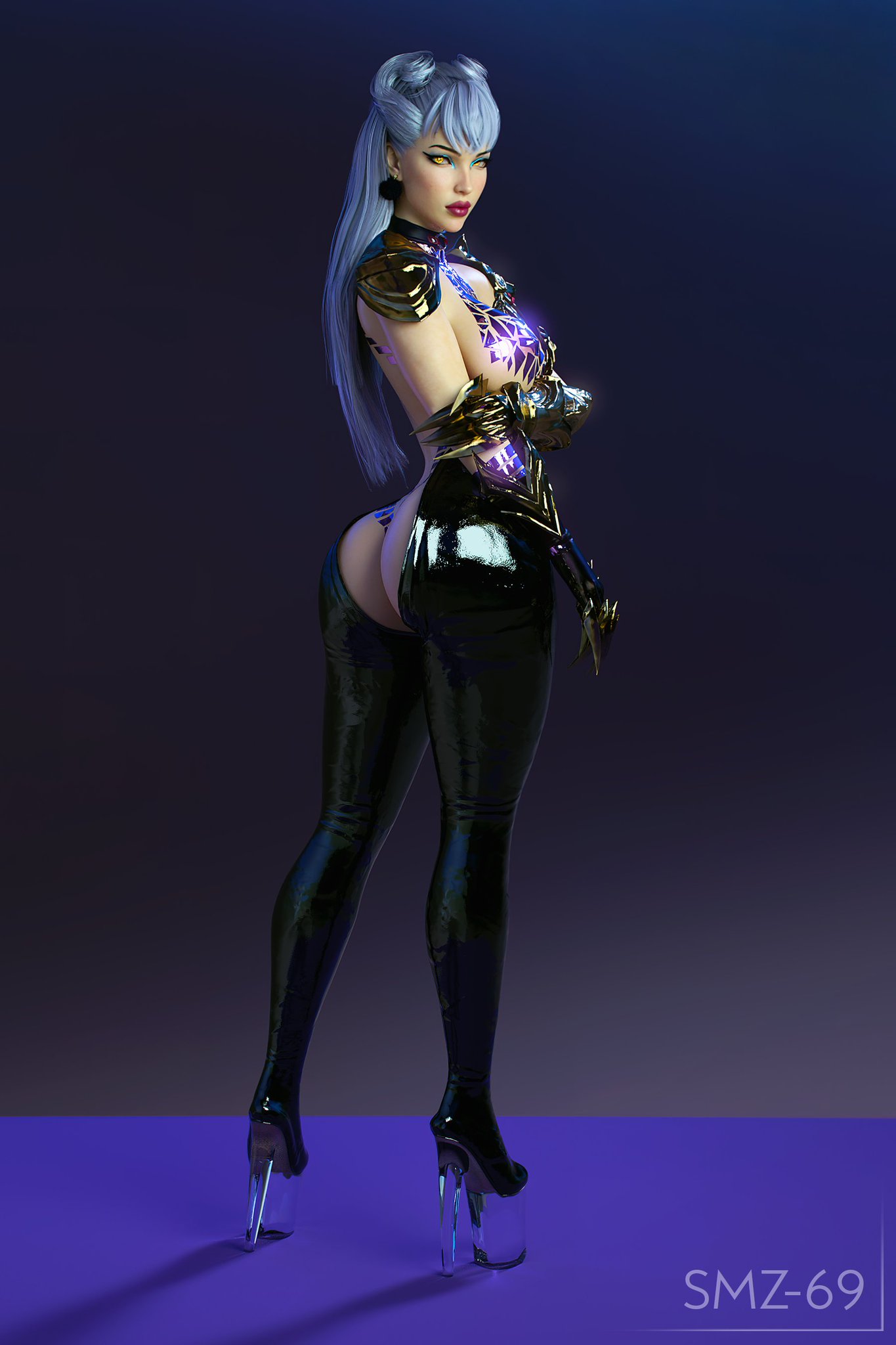 Smz-69 on Twitter: "Evelynn Eve got an update 😌 Uploads might not be as frequent, broke my left ...