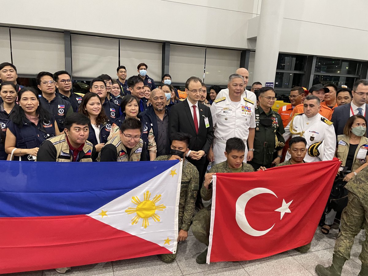 Turkish Ambassador to the Philippines Niyazi Evren Akyol arrives at ...