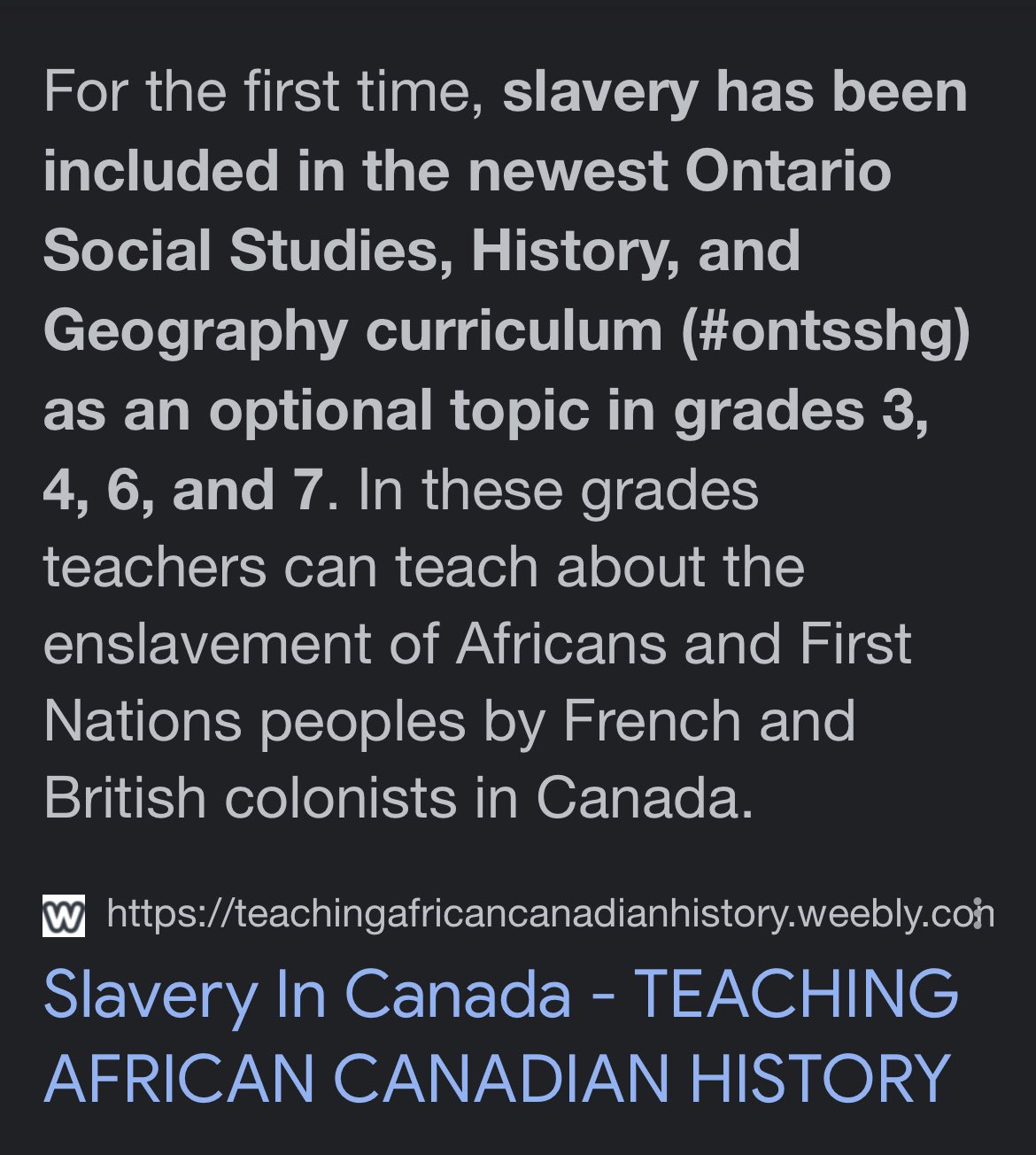 Cheryl Benson on Twitter: "@apihtawikosisan For the first time, slavery ...