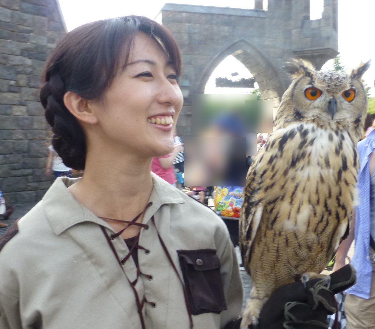 USJのツボ on Twitter: "#USJ ハリポタ 昔は本物の『ふくろう』が出没しました。 可愛くて、迫力満点でした。 #ユニバ #USJファン #アトモス グリ https://t ...