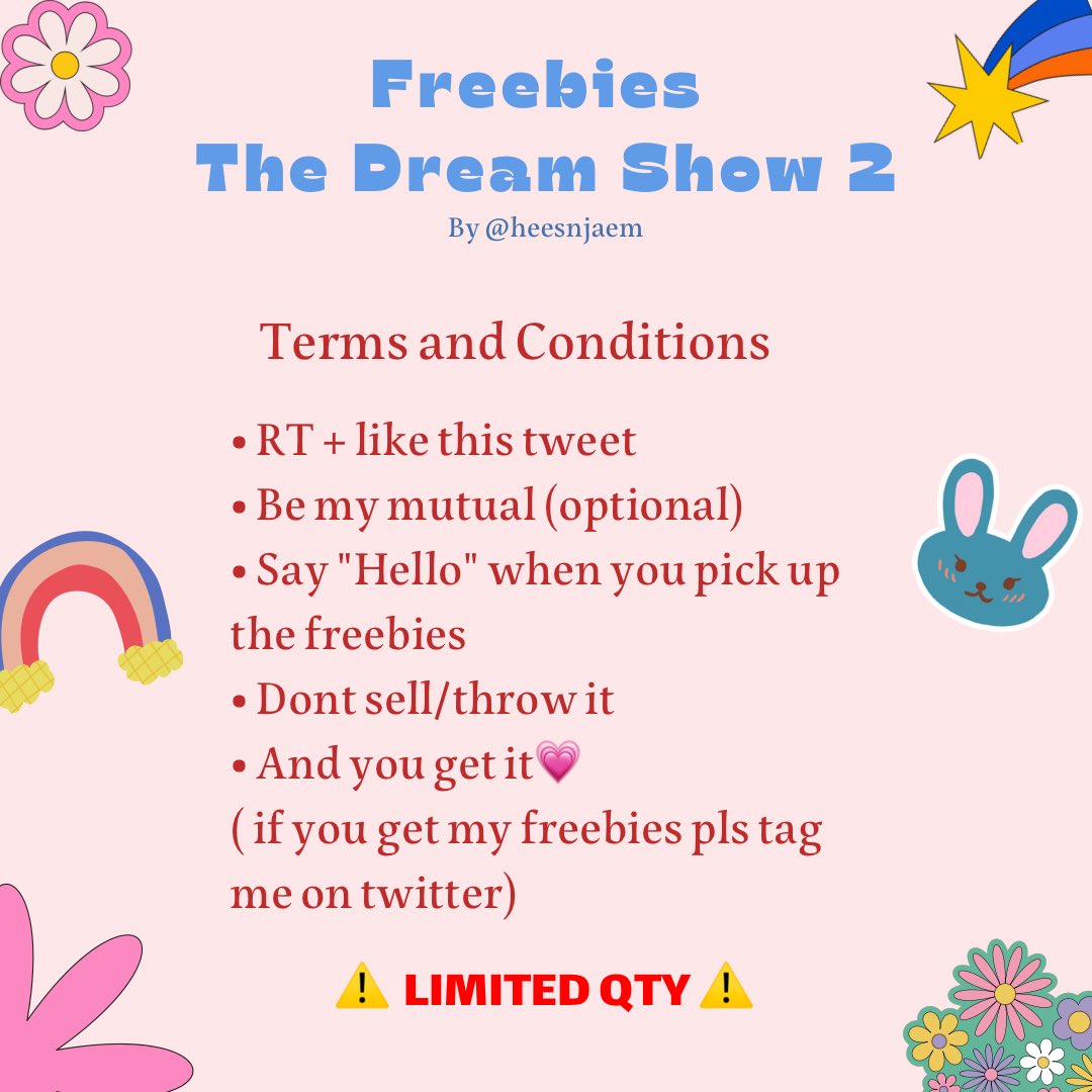 cha!🫧 ฅ՞•ﻌ•՞ฅ freebies tds 2📌 on Twitter: "🎀 Freebies The Dream Show 2 in Indonesia 🎀 by ...