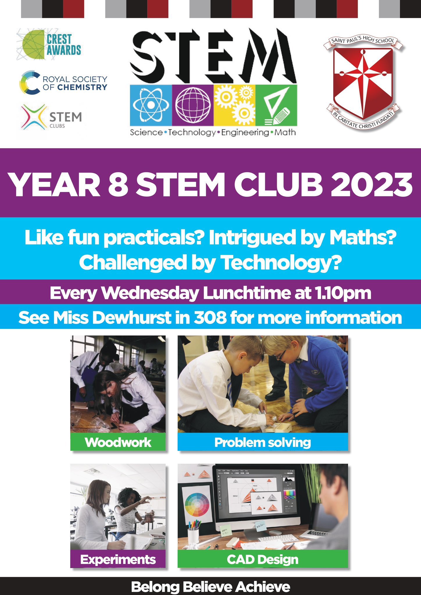 Saint Paul's RC High on Twitter: "The exciting & popular STEM Club for ...