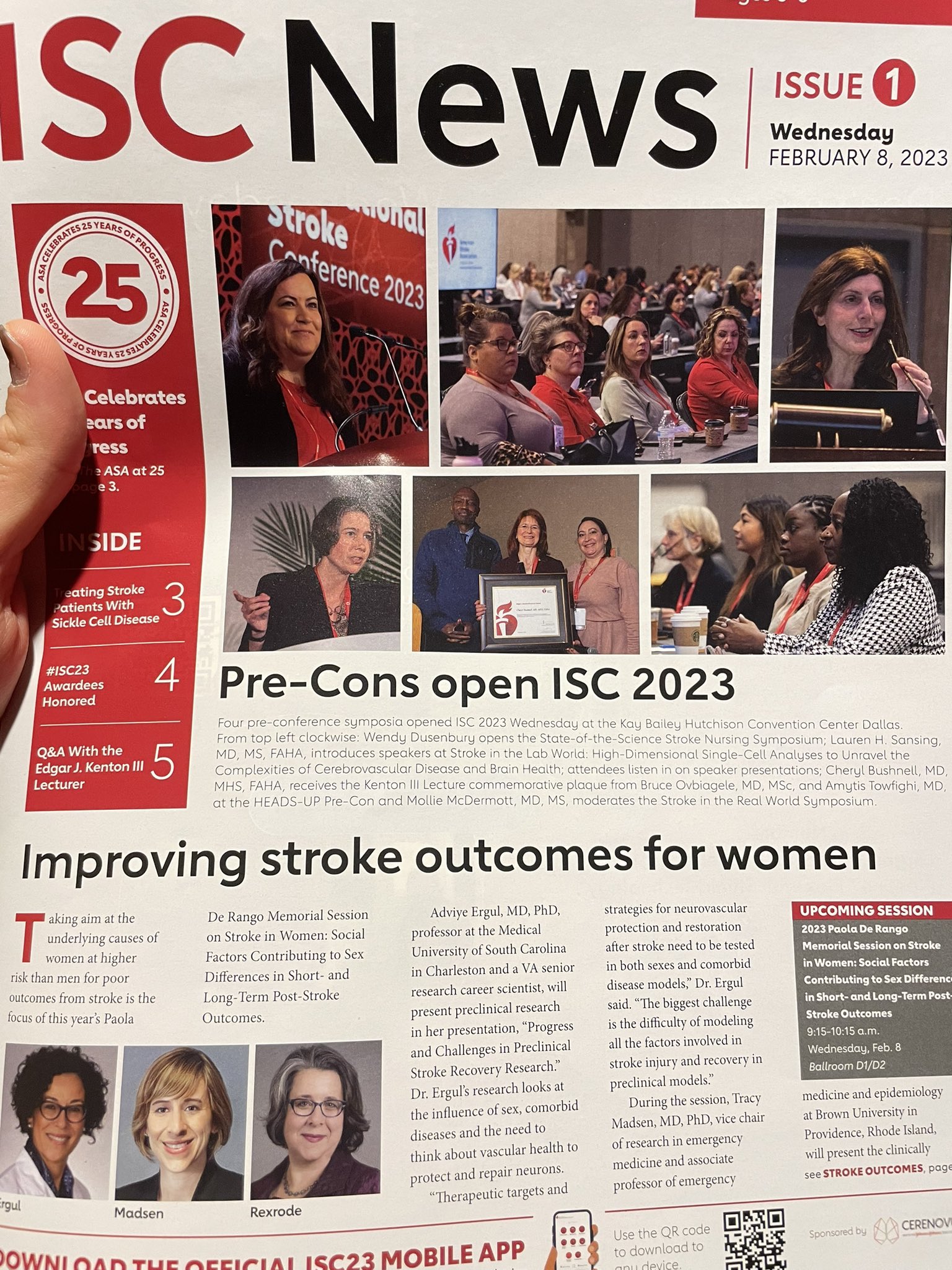 Shadi Yaghi on Twitter: "Many exciting sessions today at ISC. The SPAN, STROKE-AF, & Aptoll ...