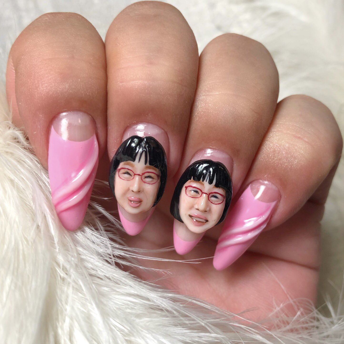 矢島拓 on Twitter: "@bozu_108 阿佐ヶ谷姉妹の木村美穂さんで💗 #ネイル https://t.co/V8osugdAum" / Twitter