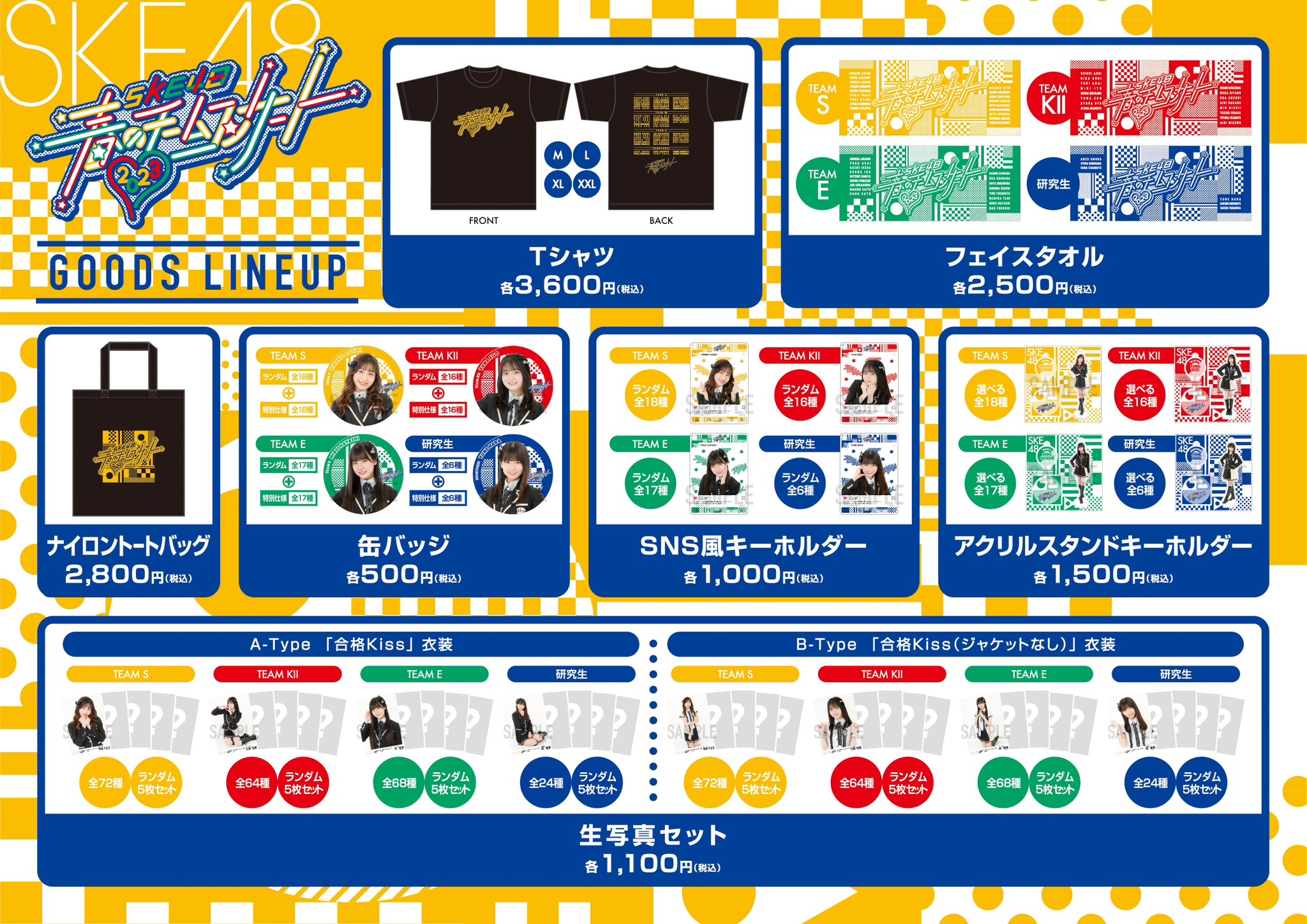 SKE48 on Twitter: " SKE48 春のチームコンサート2023グッズ先行受注販売のお知らせ https://t.co/OJVlWIxsZK #SKE48春のチームコンサート ...