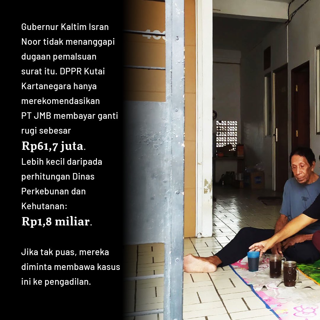 Project Multatuli on Twitter: "Thomas dan Martinus sudah melapor ke pemerintah di tingkat desa ...