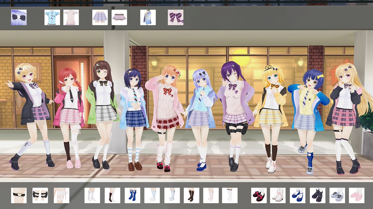 CM3D2 COM3D2 MODツイッター 新着まとめ 2023.2.9 もちもち3D