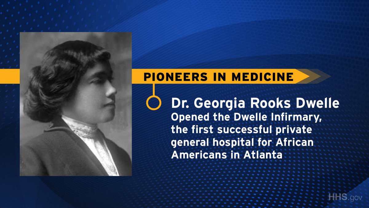 This #BlackHistoryMonth, we honor Dr. Georgia Rooks Dwelle, who opened ...