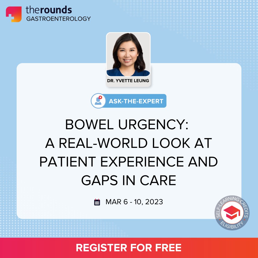 The Rounds 🩺 on Twitter: "Don’t miss Dr. Leung's Ask-The-Expert session next month! Topic: Bowel ...