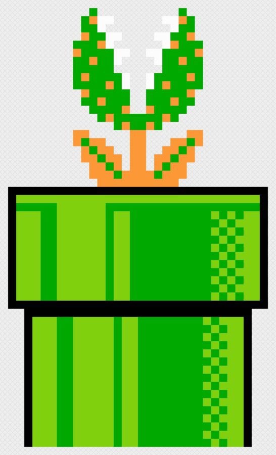 Mario Piranha Plant Sprite