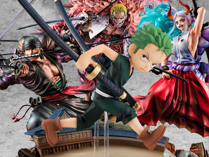 BigBadToyStore on Twitter: "The One Piece MegaHouse: G.E.M. Series Roronoa Zoro (RUN! RUN! RUN ...