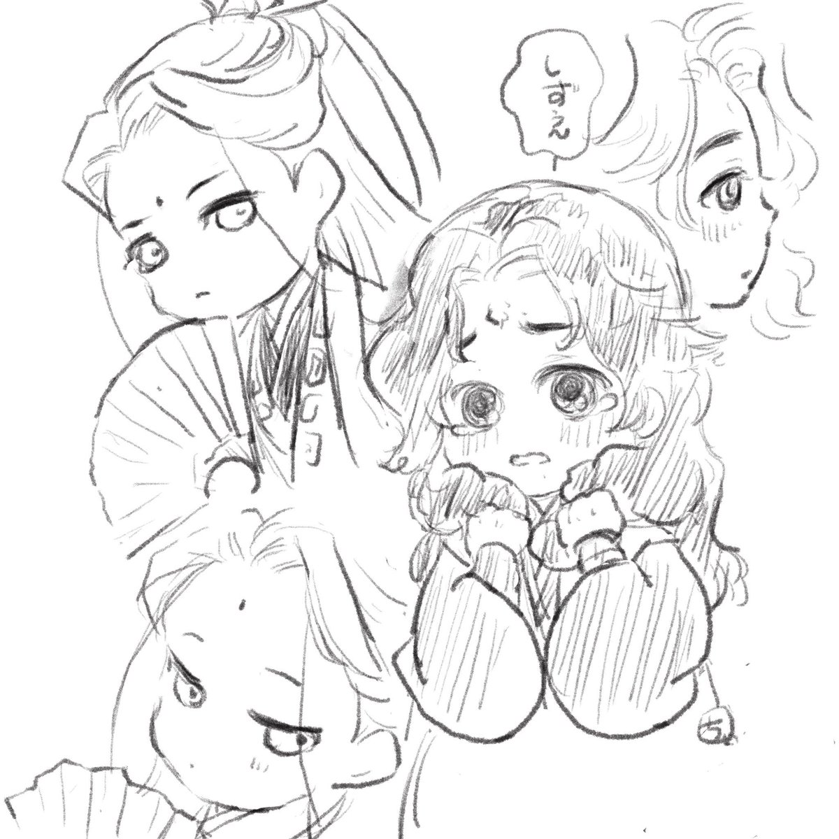 黄黄🐶 ️🥒Hinaru on Twitter: "RT @chichi_macaron: #svsss ちびキャラ練習"