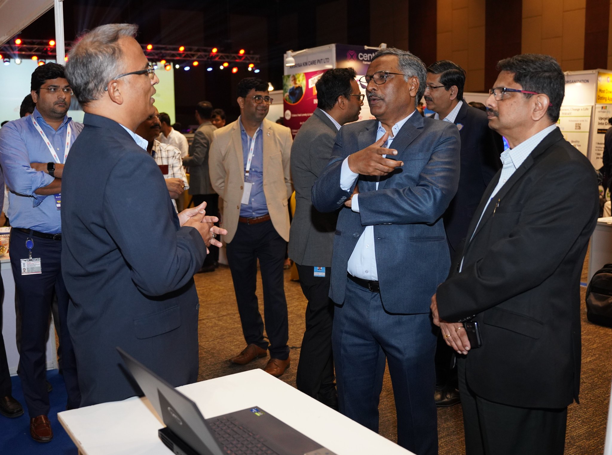 STPI Hyderabad on Twitter: "Shri Arvind Kumar, DG #STPIINDIA visited stall & interacted with M/s ...