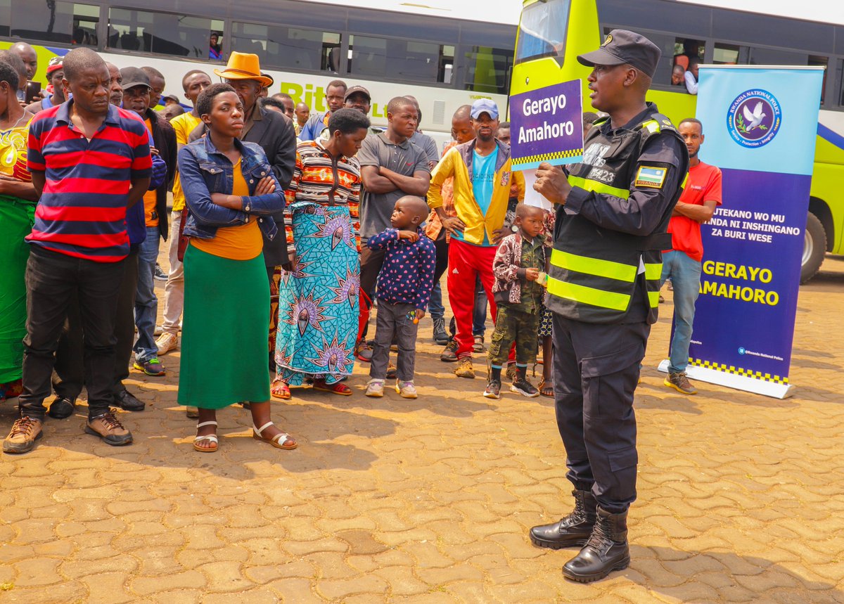Rwanda National Police on Twitter: "Drivers were reminded of their responsibilities to ensure ...